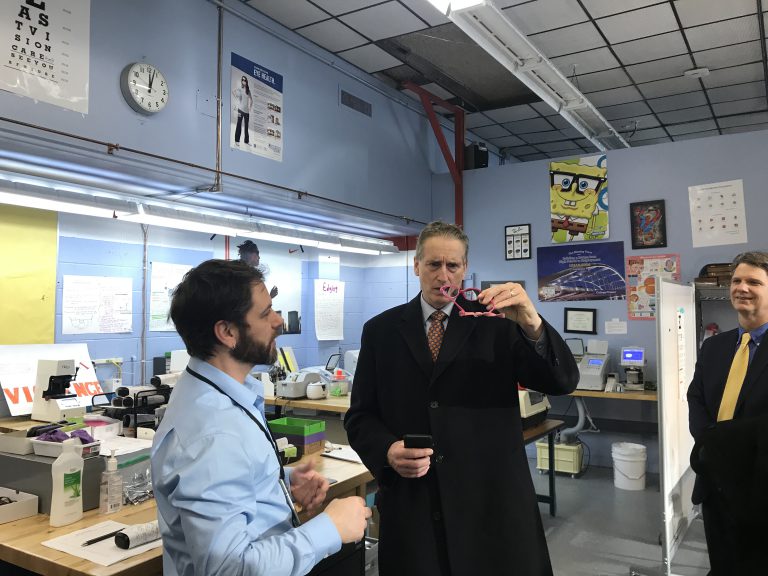 Rochester Chamber of Commerce Tours East High School Precision Optics ...